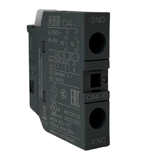 ABB Auxiliary Contact CA4-01 — North East Escalator Parts