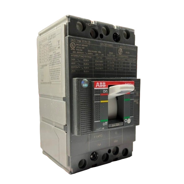 ABB Circuit Breaker XT1HU3045AFF000XXX — North East Escalator Parts