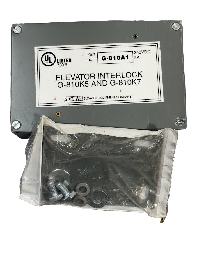 Adams Elevator Interlock G-810A1 — North East Escalator Parts