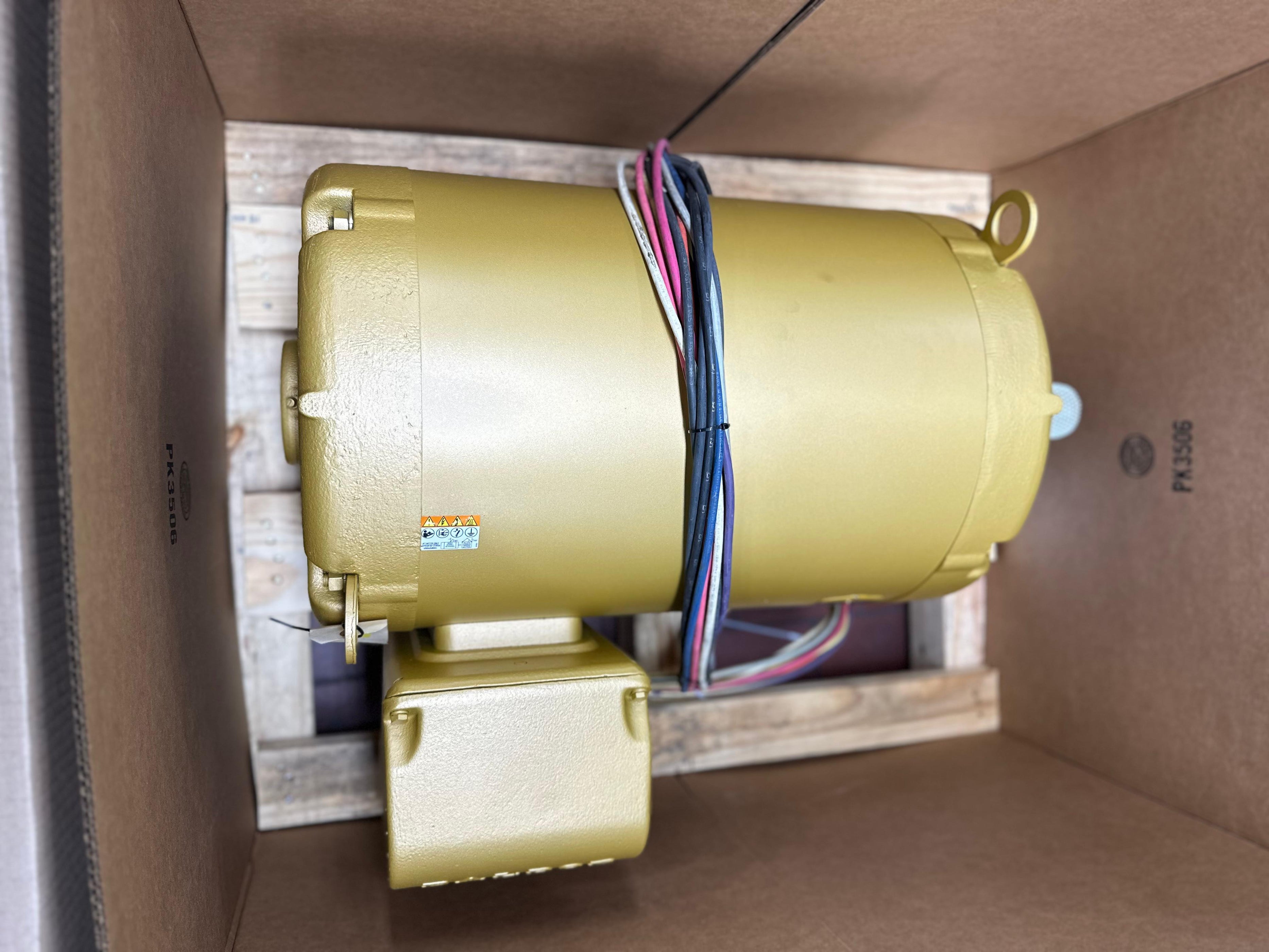 Baldor Hydraulic Elevator Pump Motor 75HP 365T/364T Frame PEM-7524465 ...