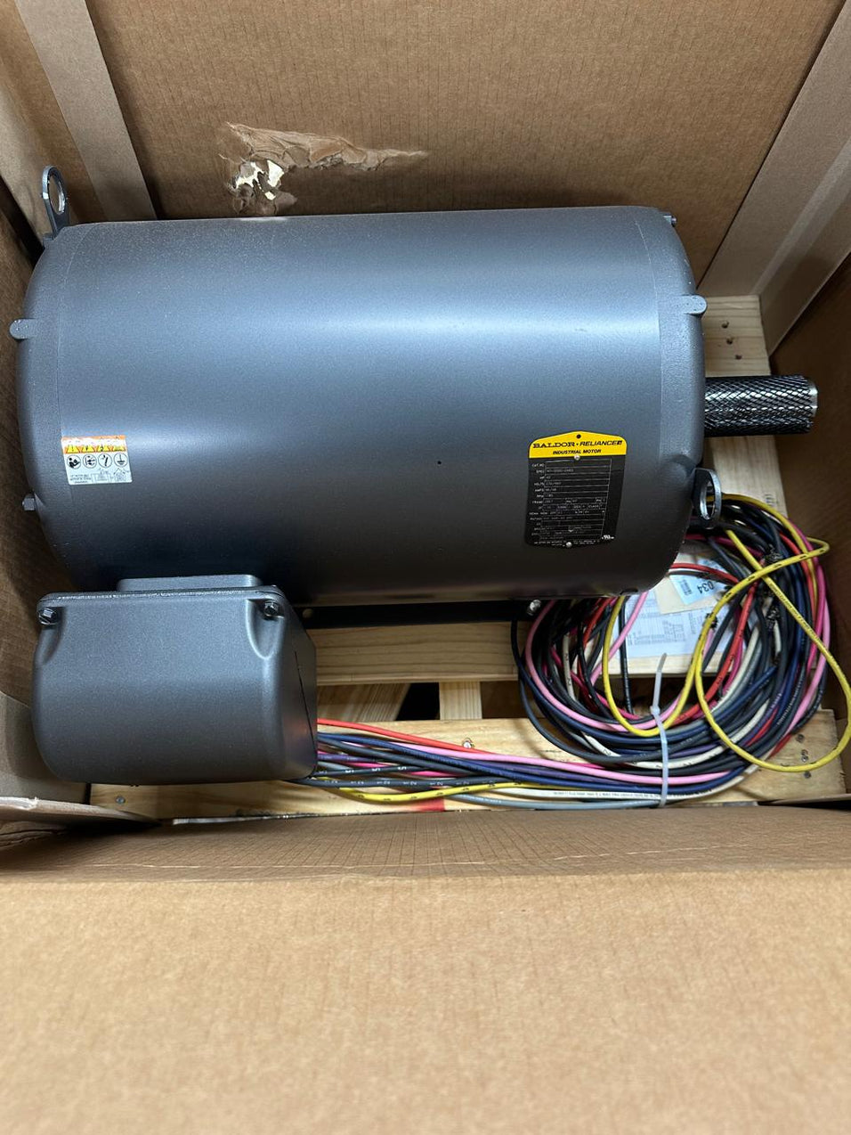 Baldor Hydraulic Elevator Pump Motor PEM-4020486 — North East Escalator ...