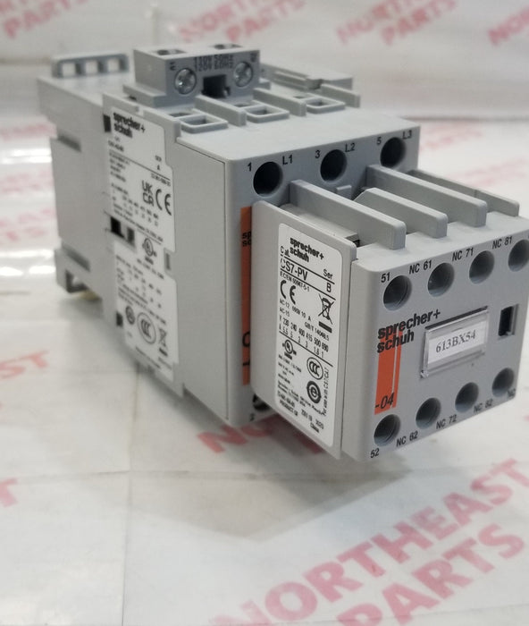 Sprecher + Schuh Contactor CA7-43-10-120-L04 — North East Escalator Parts