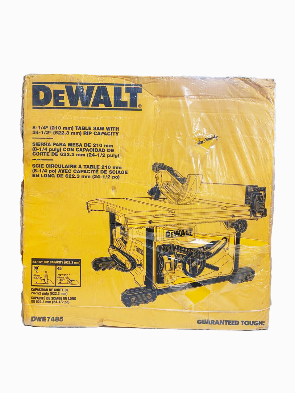 DEWALT Compact Jobsite Table Saw DWE7485 — North East Escalator Parts