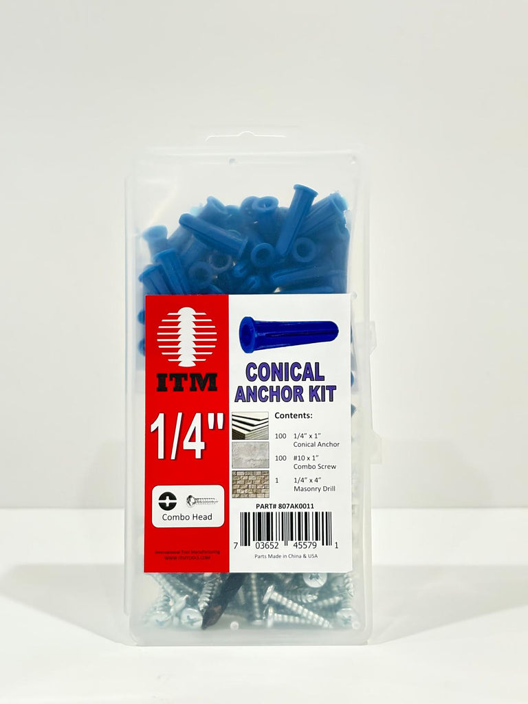 ITM 1/4" Conical Anchor Kit — North East Escalator Parts