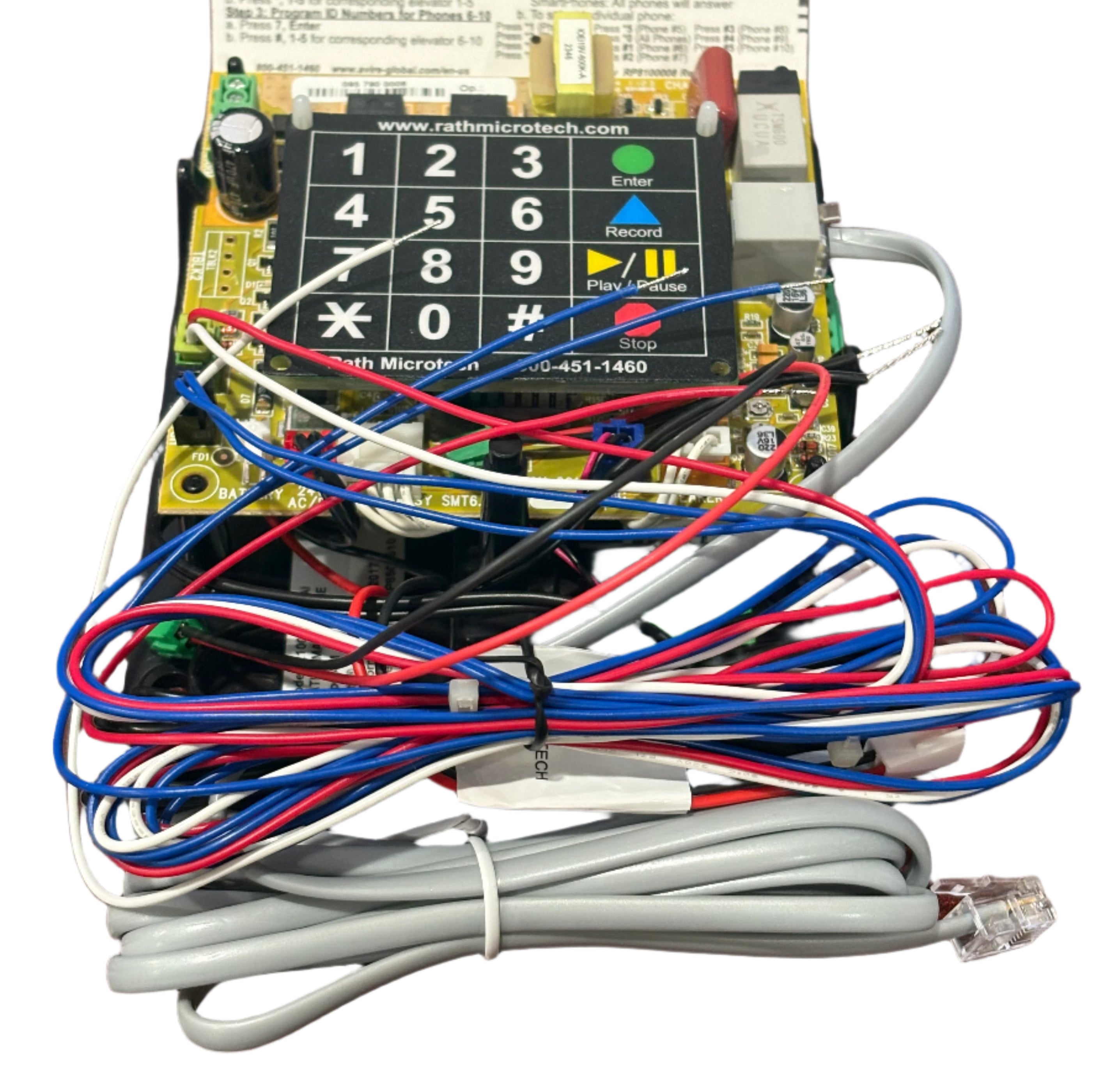 RATH J24-2504 OEM or Behind the Panel Mount Elevator Phones — North ...