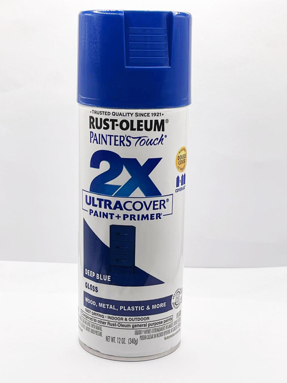 Rust Oleum 2x Painter s Touch Gloss Deep Blue Spray Paint 334032 ...