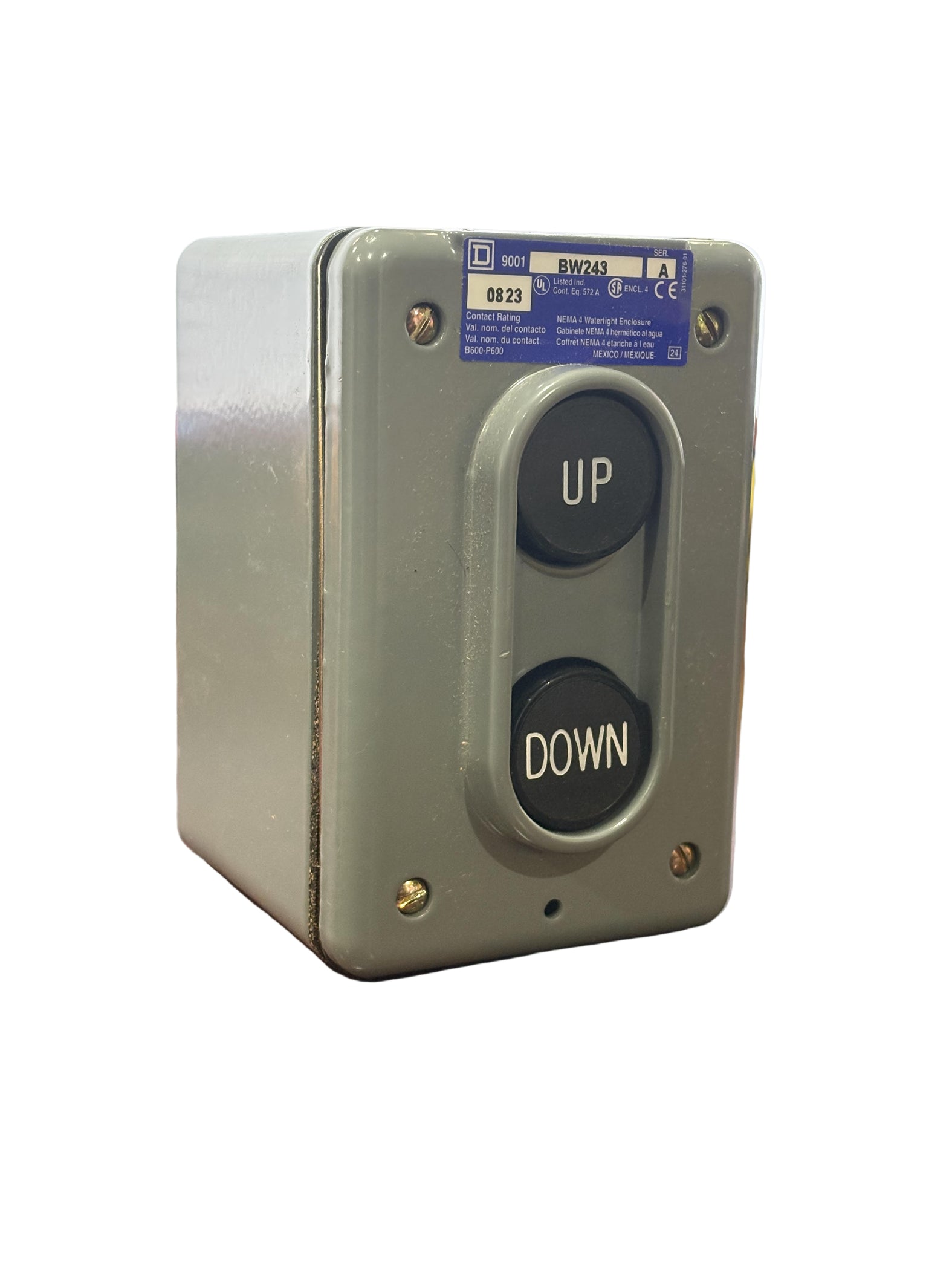 SQUARE D 9001BW243 Control Station Push Buttons Up, Down — North East ...