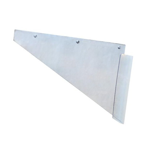Soffit Guard Ceiling Deflector Left 30 Degree — North East Escalator Parts
